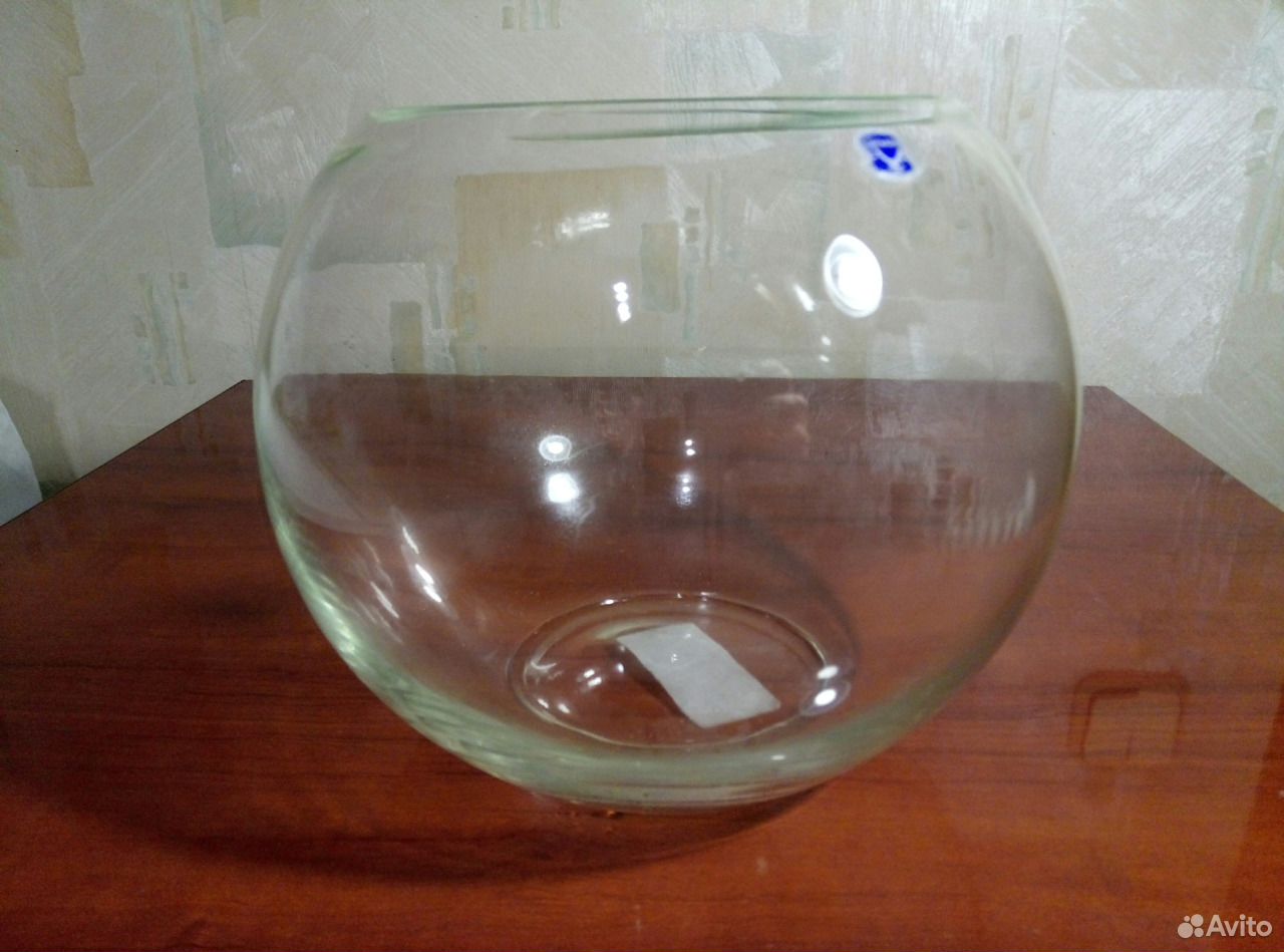 Круглый аквариум 4л