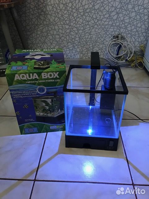 Аквариум aqua BOX betta 5,7 л. + фильтр