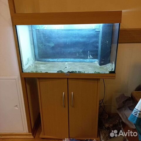 Аквариум juwel 125 л. с тумбой (есть течь)