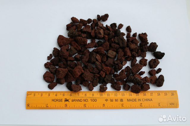 Лава вулканическая и другие камни для аквариума