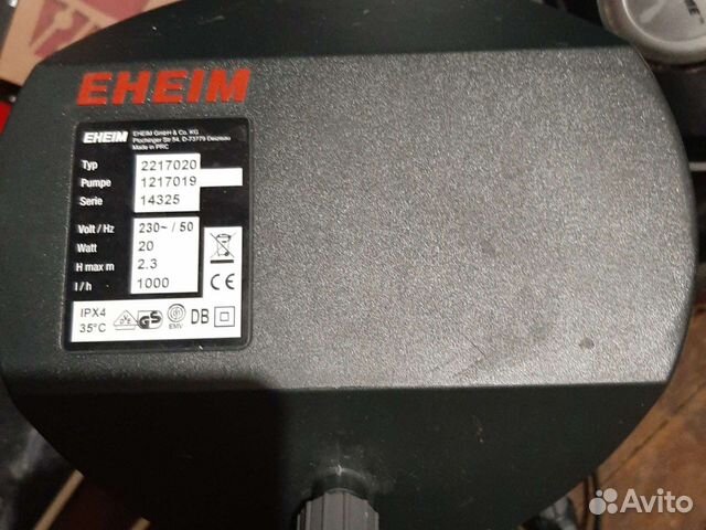 Фильтр для аквариума eheim 2217