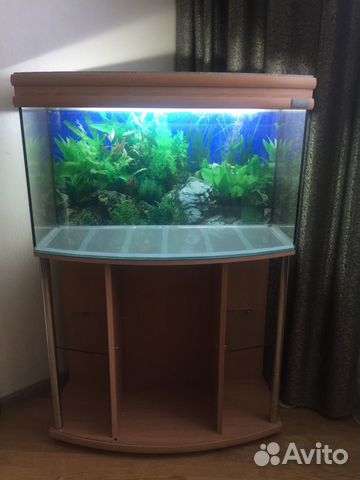 Аквариум с тумбой 120 литров