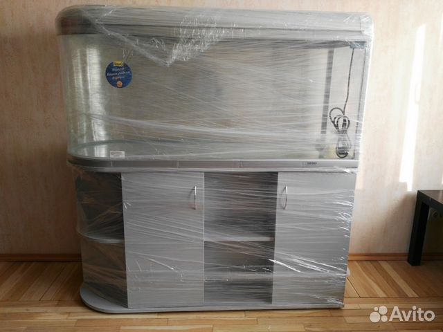 Новый аквариум Atman 320 л + тумба