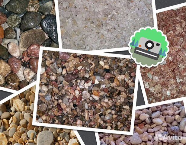 Камни и грунт для аквариума