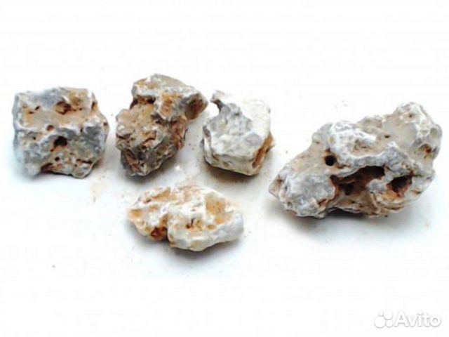 Камни натуральные для декорирования аквариума