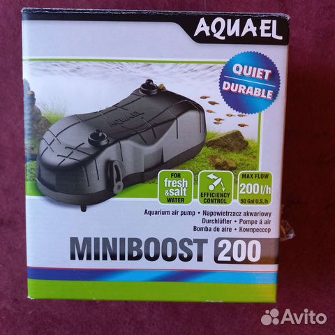 Aquael Компрессор для аквариума miniboost 200