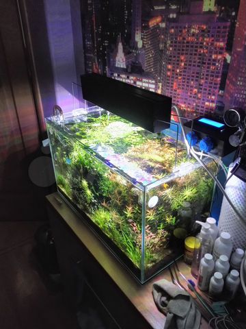 Пятиканальный LED светильник для аквариума